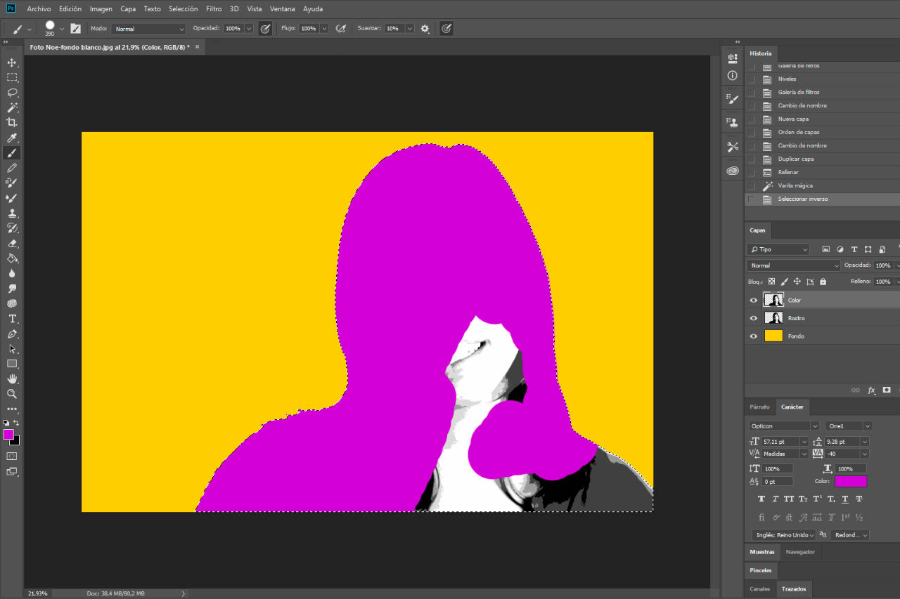 Efecto Andy Warhol (Pop Art) con Photoshop en 7 Sencillos Pasos