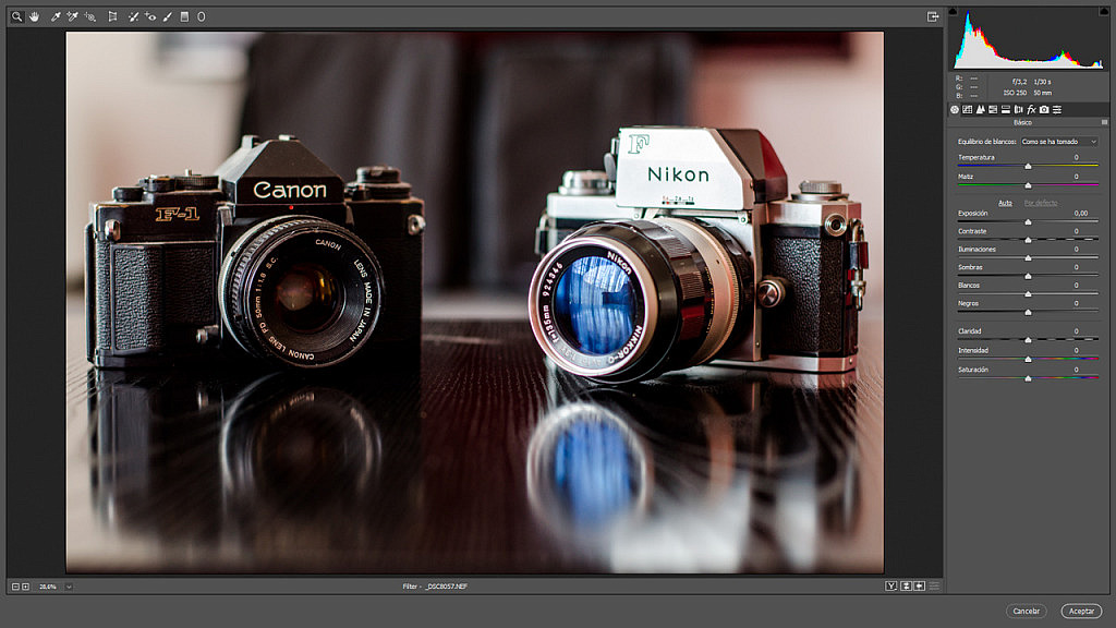 Adobe Camera RAW (ACR) de Photoshop: La Guía Completa