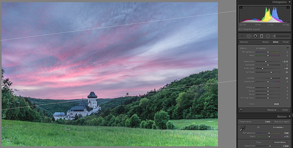 Mi Método de Revelado de una Fotografía en Color con Lightroom