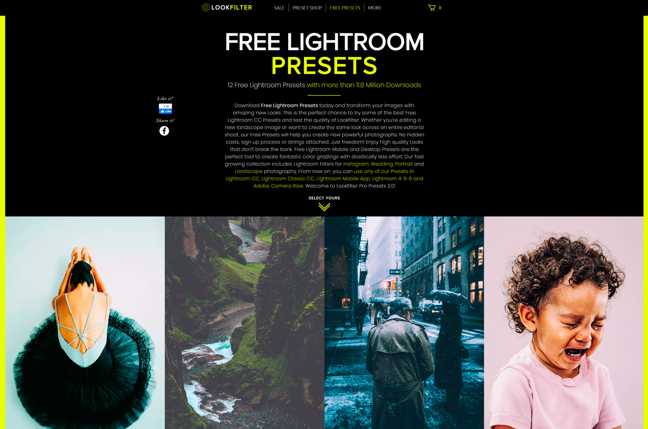 Presets de Lightroom Gratis: Las Mejores Colecciones