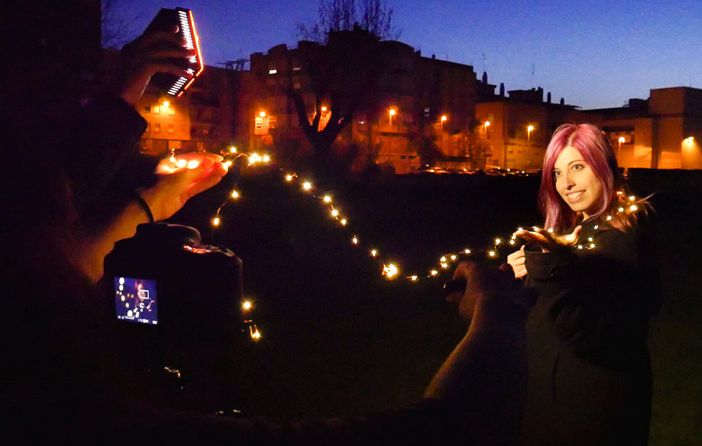 Fotografía creativa con luces led - Cursos de fotografía en Barcelona
