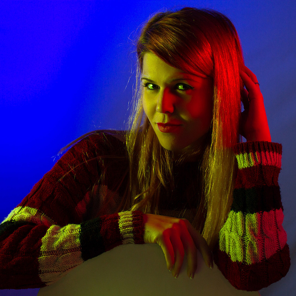 Utiliza Geles de Colores para Lograr Retratos Originales