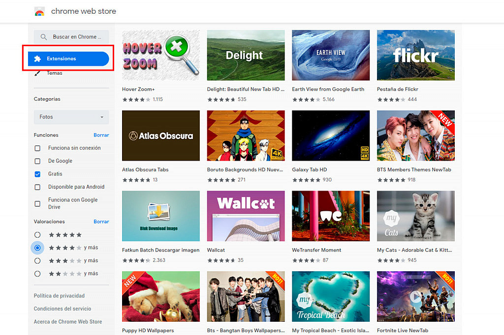Las 15 Mejores Extensiones de Navegadores para Fotógrafos