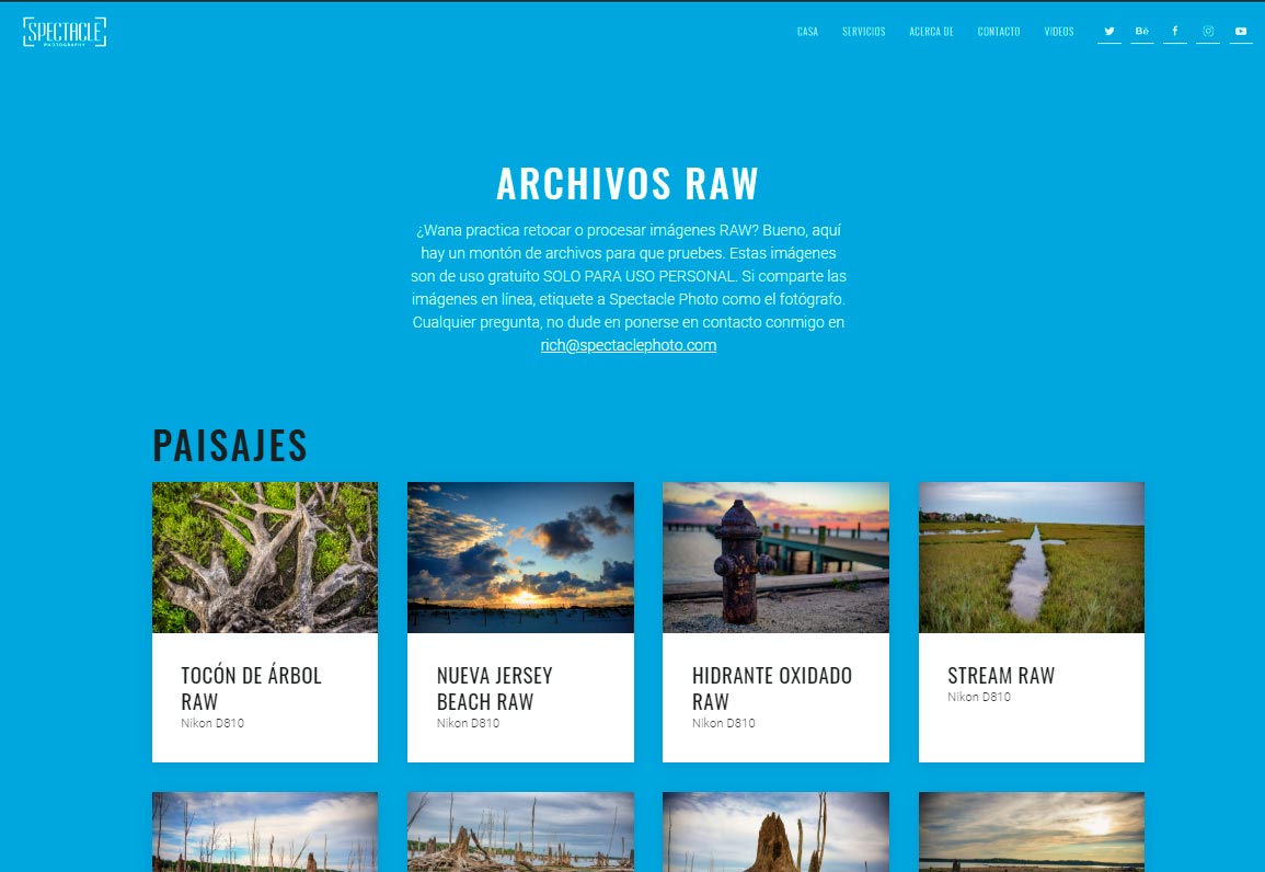 12 Recursos Gratuitos para Descargar Archivos RAW y Practicar la Edición
