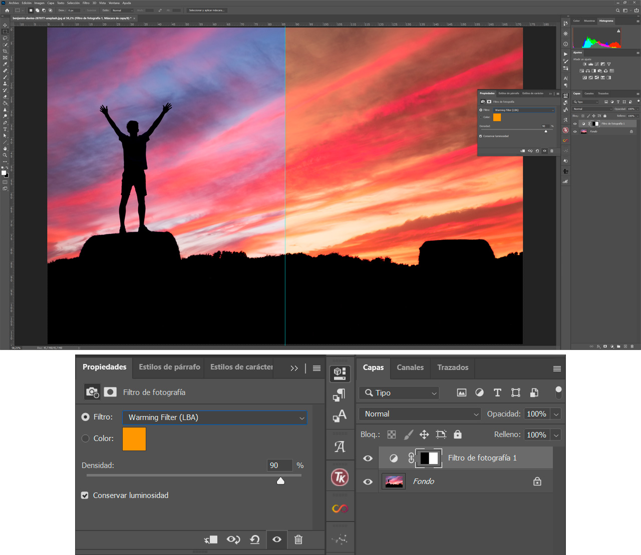 Básicos de Photoshop: Las Capas de Ajuste