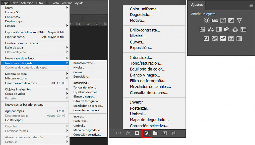 Básicos De Photoshop Las Capas De Ajuste