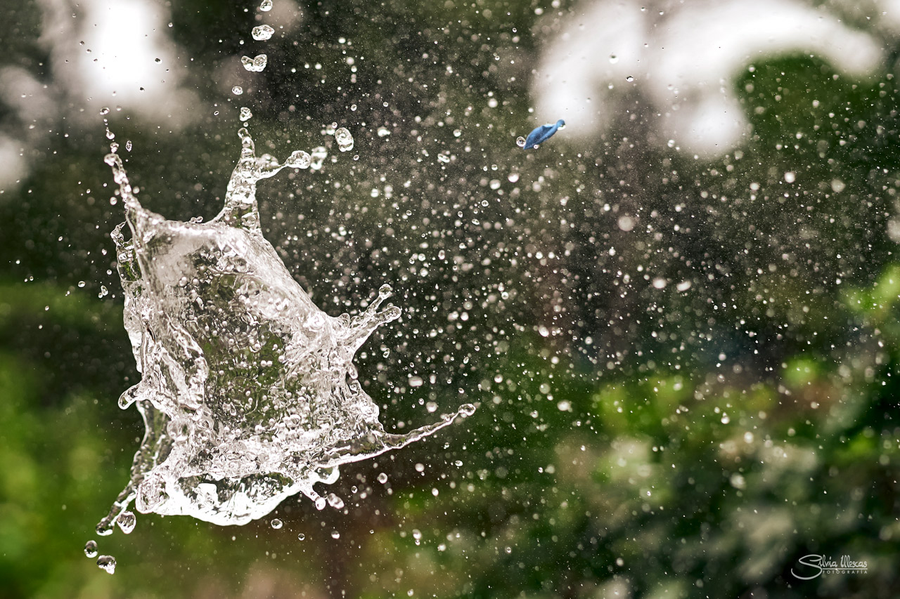 Cómo Hice Esta Serie de Fotos: «Explosión de Globos con Agua»