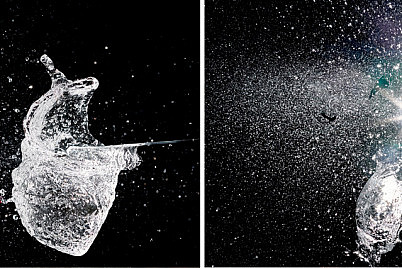 Cómo Hice Esta Serie de Fotos: «Explosión de Globos con Agua»