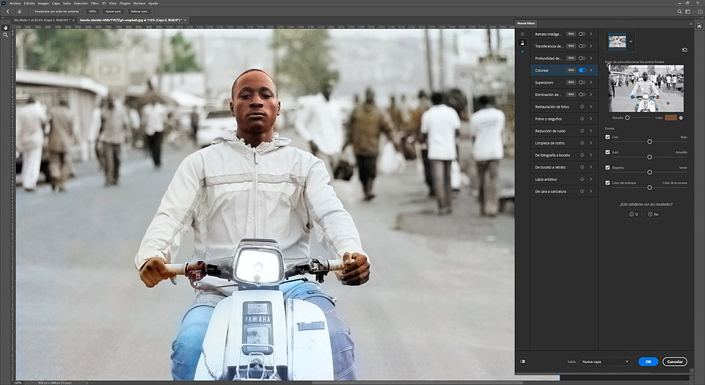 Neural Filters: La Inteligencia Artificial ha Llegado a Adobe Photoshop