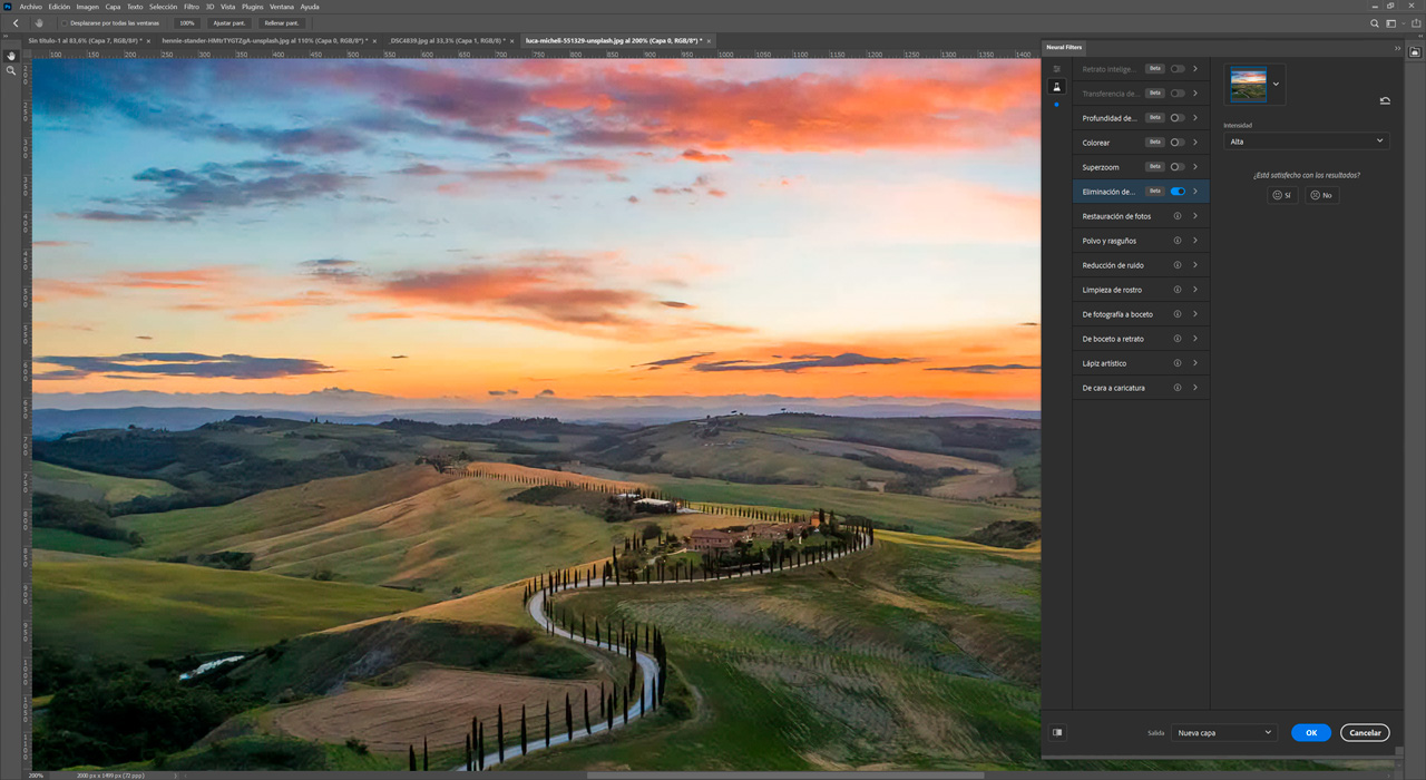 Neural Filters: La Inteligencia Artificial ha Llegado a Adobe Photoshop