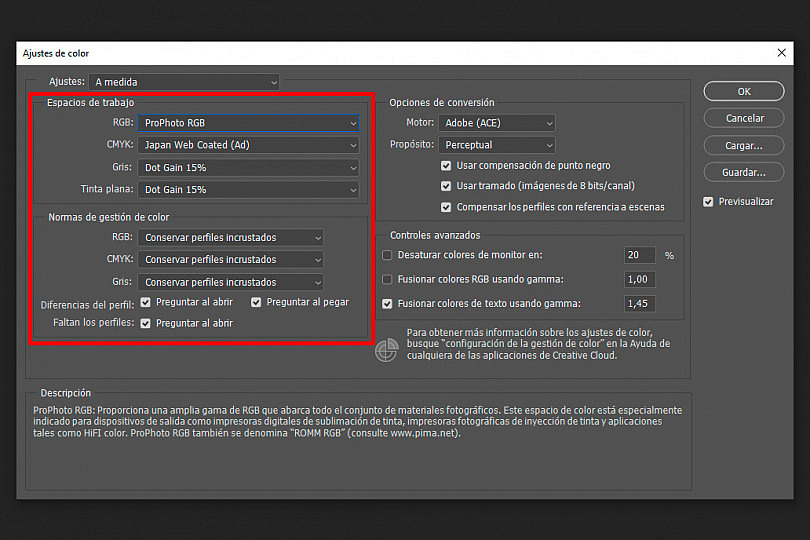 sRGB, Adobe RGB, ProPhoto RGB… ¿Qué son los Espacios de Color?