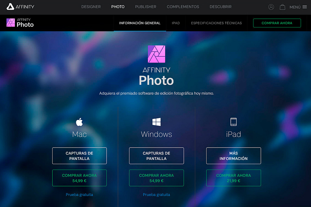 Affinity Photo: La Alternativa más Económica a Photoshop