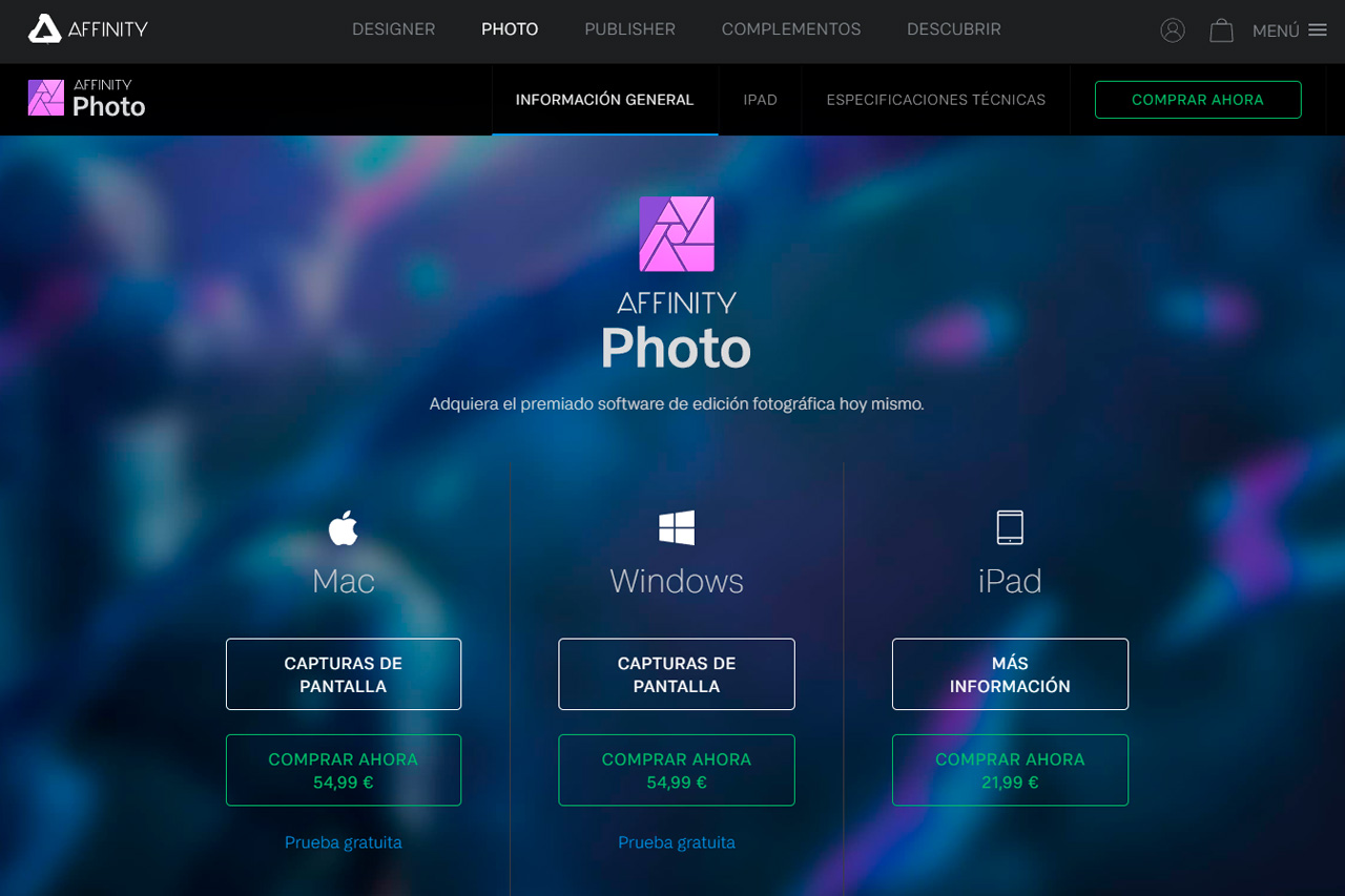 Affinity Photo: La Alternativa más Económica a Photoshop