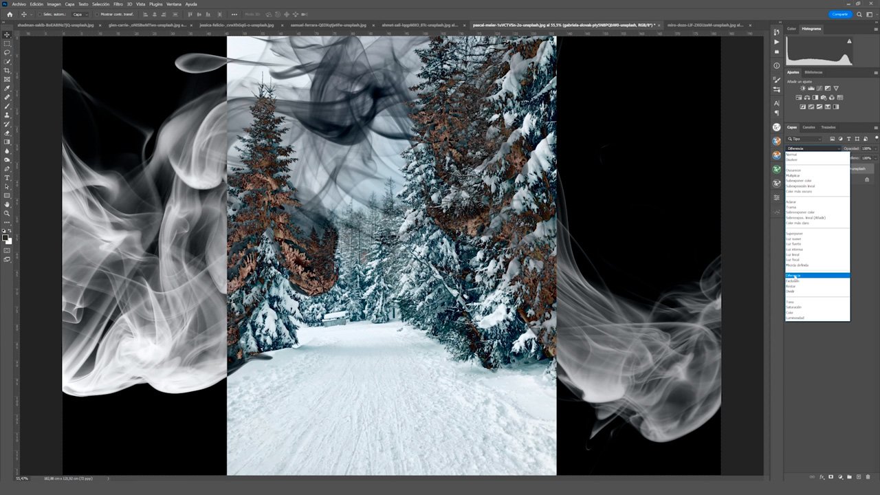 Descubre los Modos de Fusión de Capas en Photoshop Paso a Paso y de ...