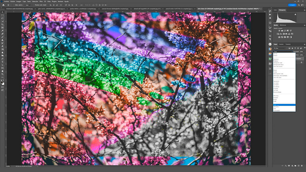 Descubre los Modos de Fusión de Capas en Photoshop Paso a Paso y de ...